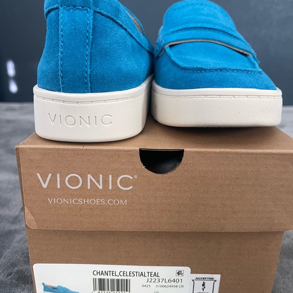 Vionic | Shoes | Vionic Blue Casual Slipons | Poshmark